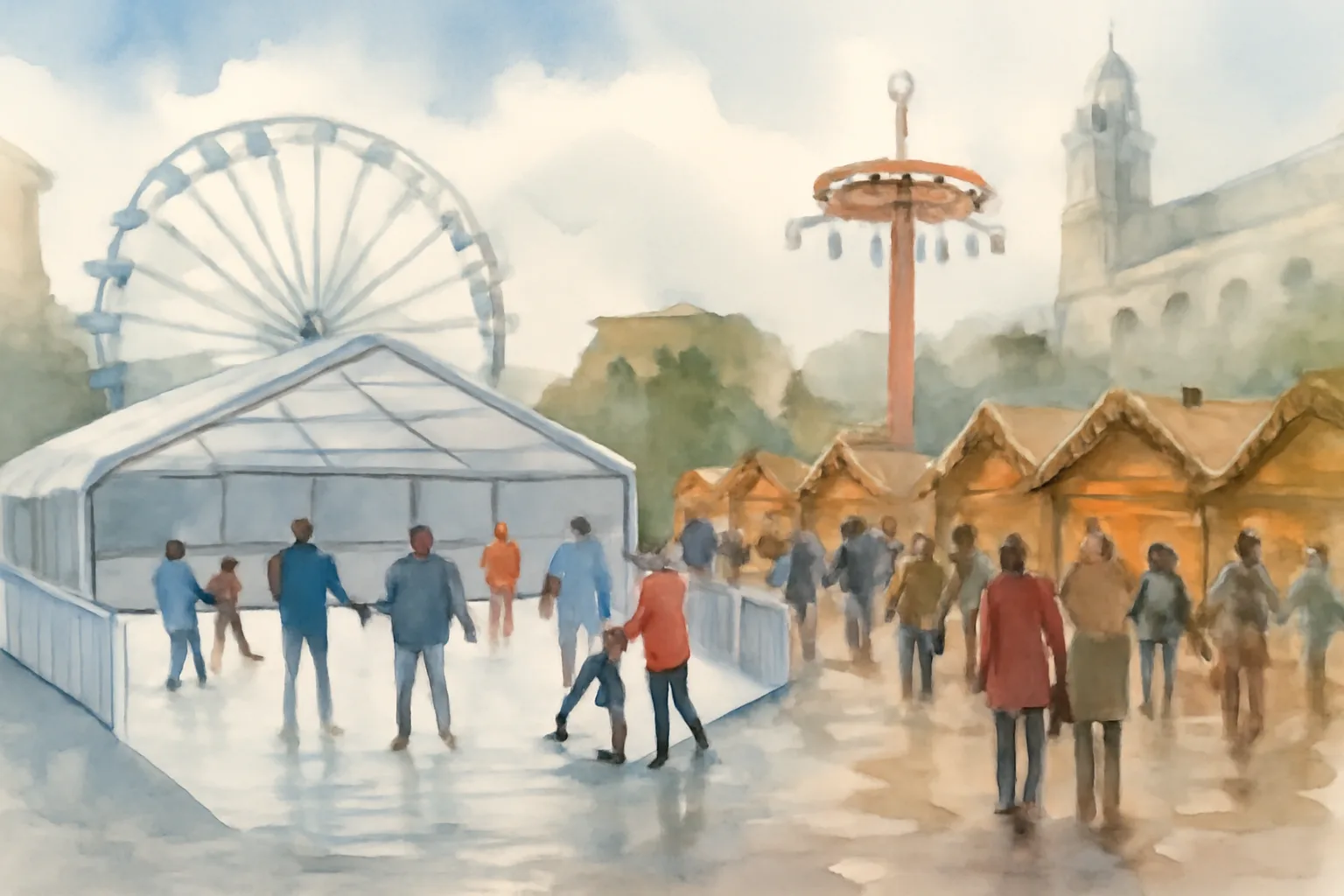 Ice Cube Ice Rink Returns to Leeds City Centre - The Leeds Lantern