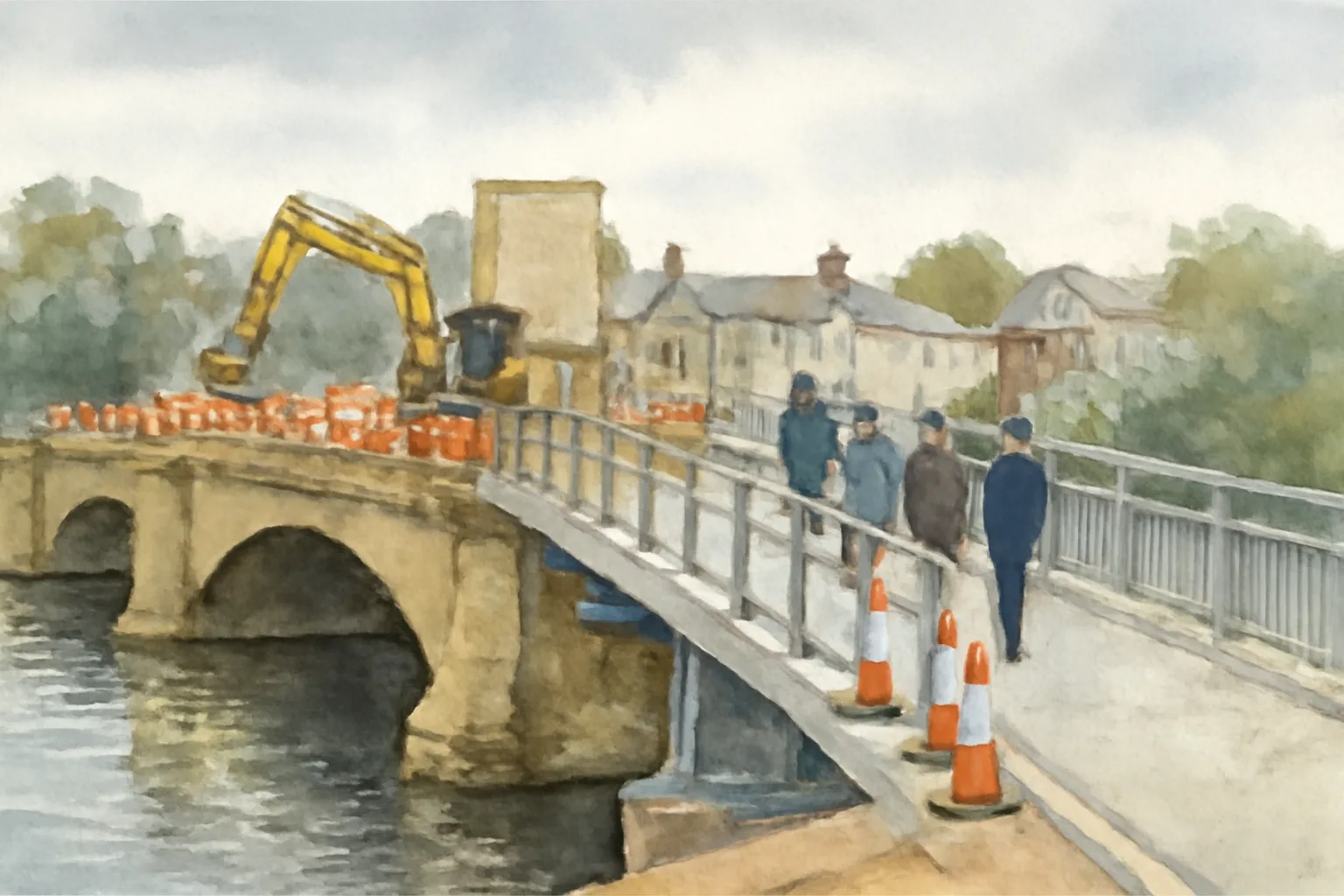 Otley Bridge Footway Reopens After Major Upgrade - The Leeds Lantern